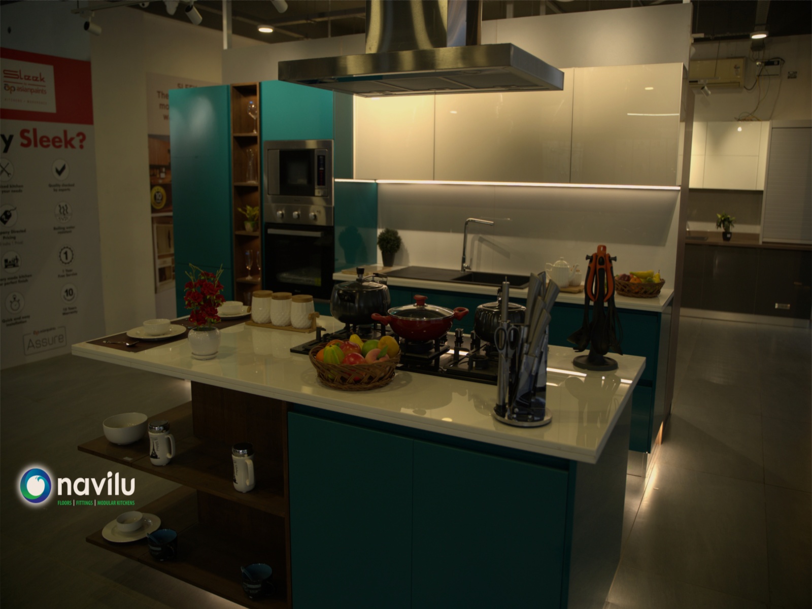 PU Kitchens: Luxury Modular Designs at Navilu